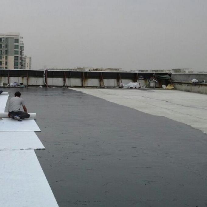 Uncured Rubber Bitumen Waterproof Coating Industrial Design Style For ...